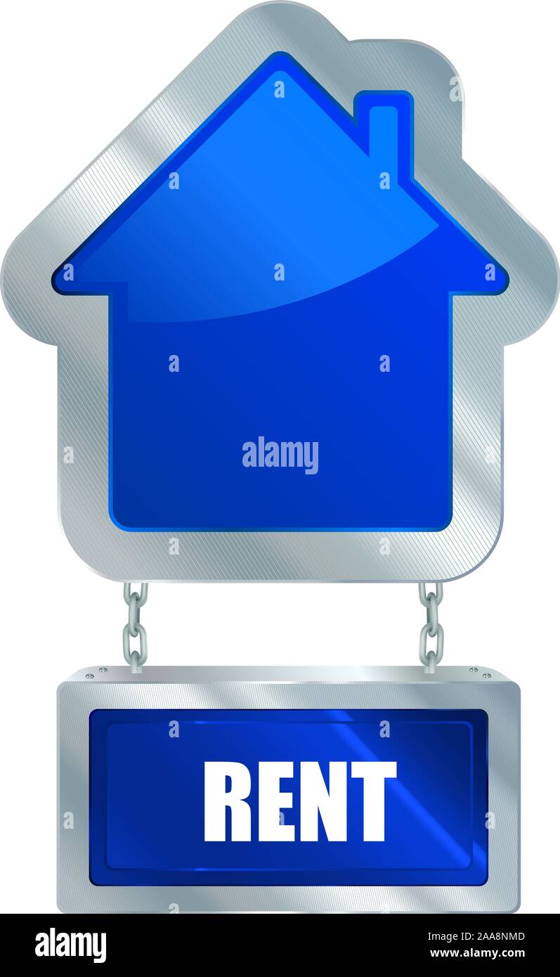 Rent me sign Stock Vector Images - Alamy