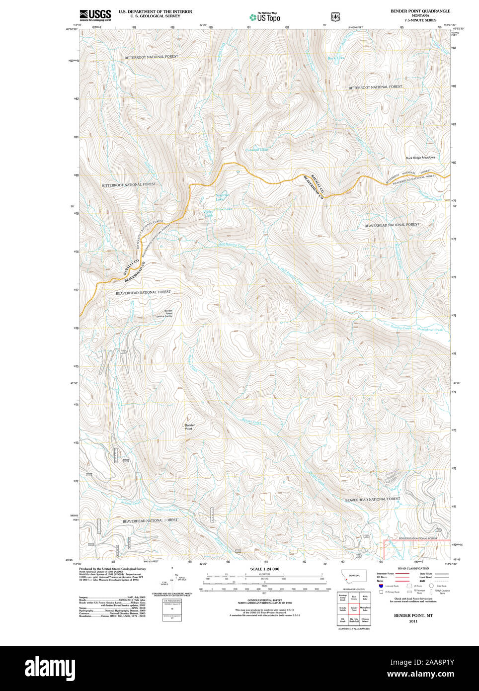 Map of bender hi-res stock photography and images - Alamy