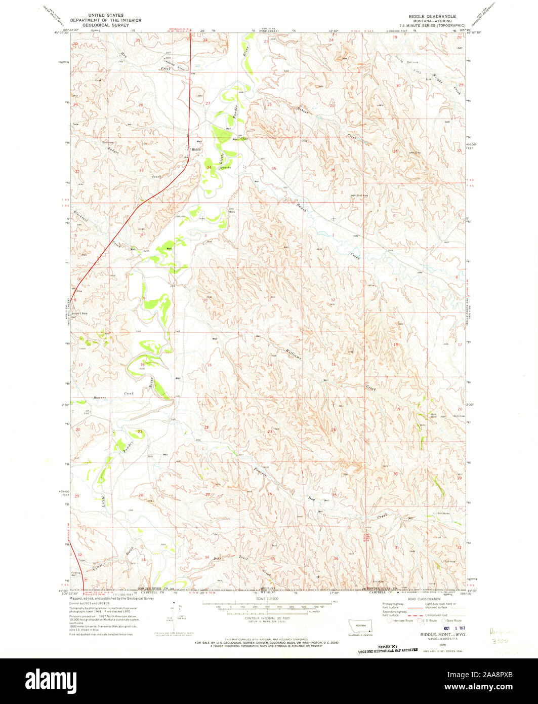 Biddle montana hi-res stock photography and images - Alamy