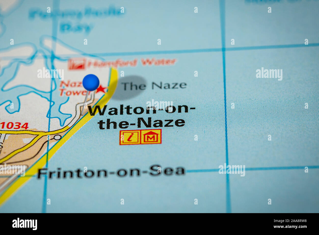 Map of walton hi-res stock photography and images - Alamy