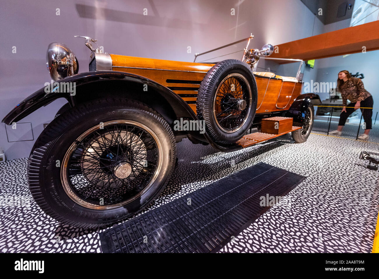 London, UK. 20th Nov, 2019. Hispano-Suiza Type HB6 'Skiff torpedo ...