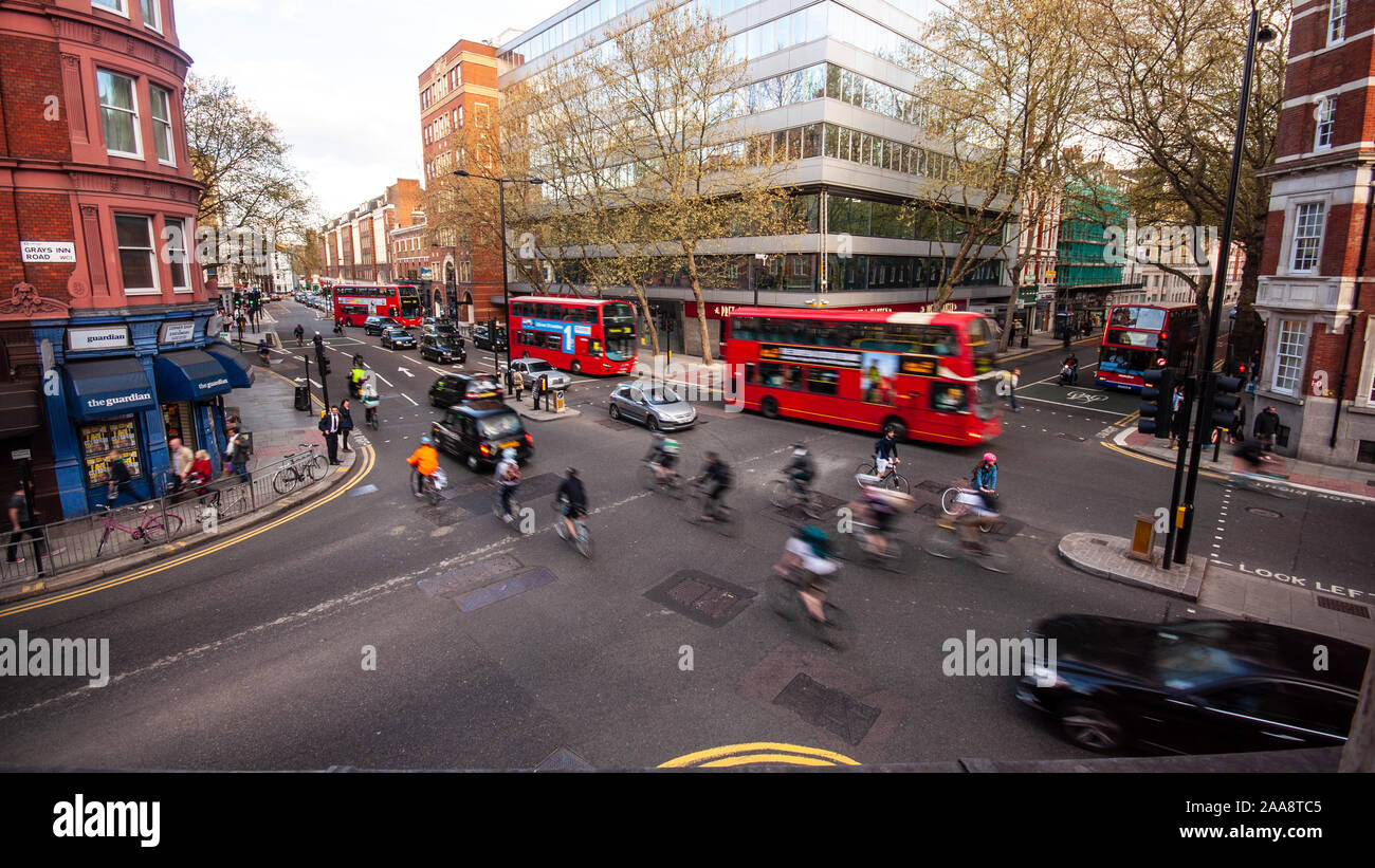 Traffic Intersection London High Resolution Stock Photography and ...