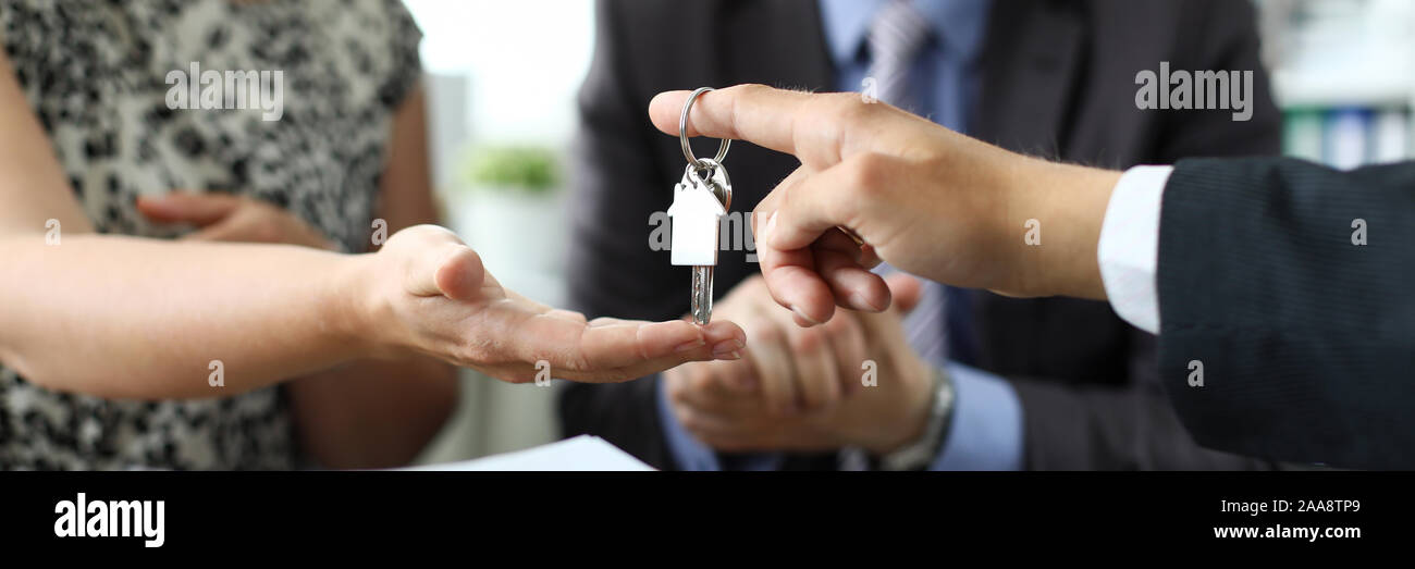 Good deal of property sale purchase Stock Photo - Alamy