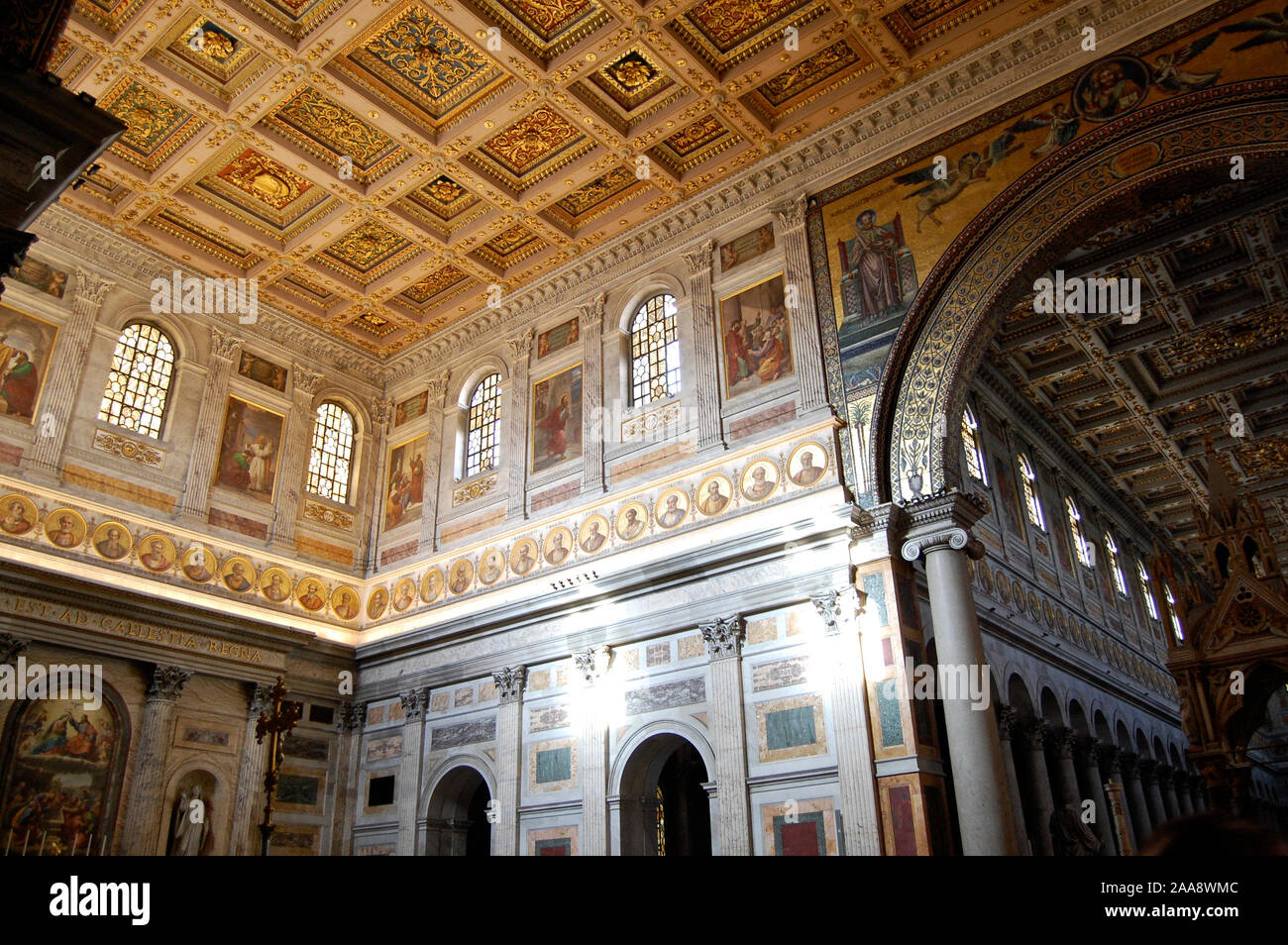 St. Paul's Basilica in Rome Stock Photo - Alamy