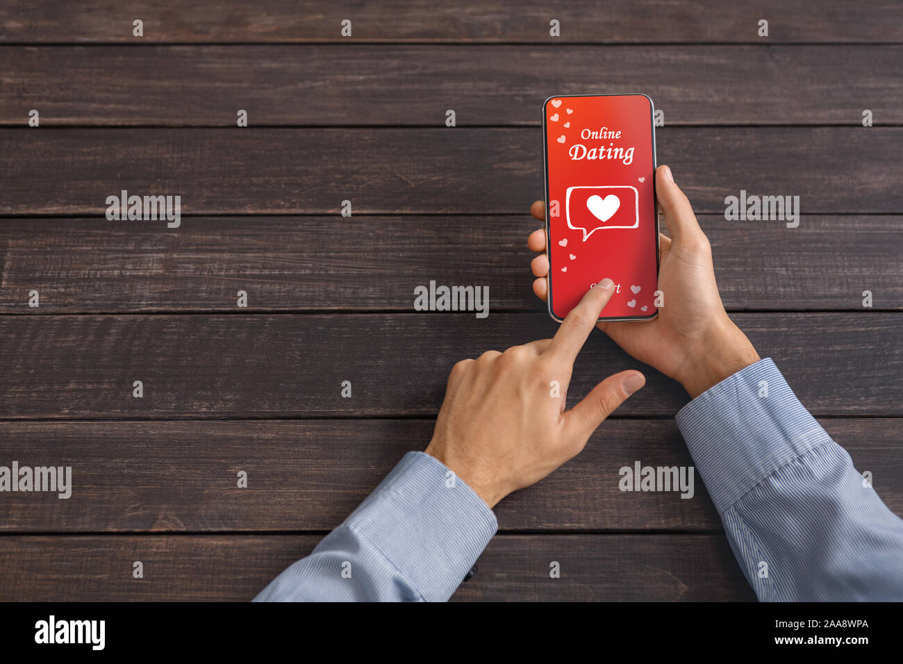 Man dating app hi-res stock photography and images - Alamy