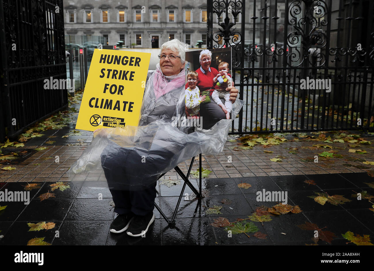 Grandmother Patricia Devlin, 78, a member of Extinction Rebellion ...