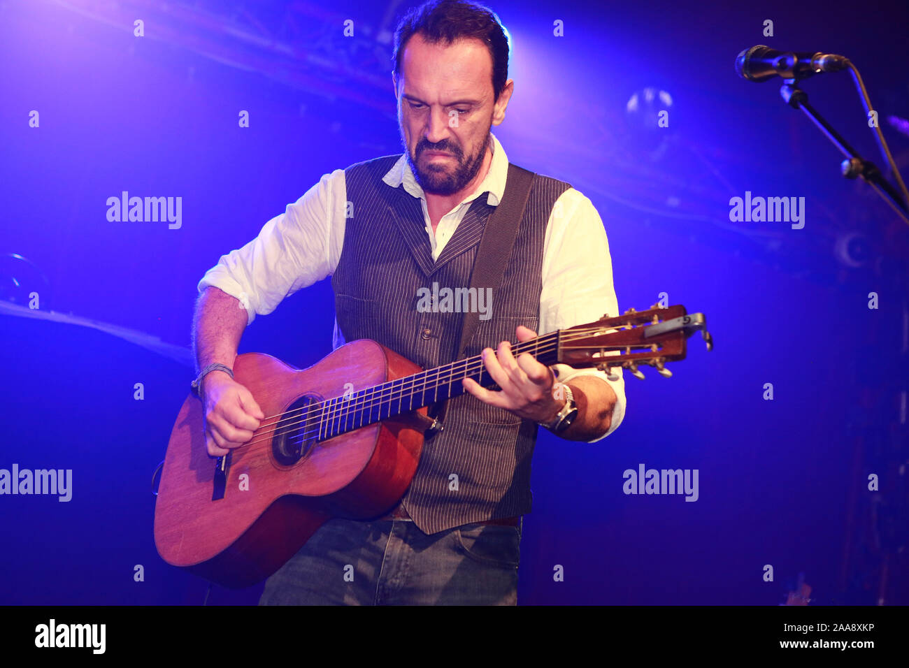Cabaret Sauvage, Paris, France - 09/27/17- Concert of Gerard de Palmas ...