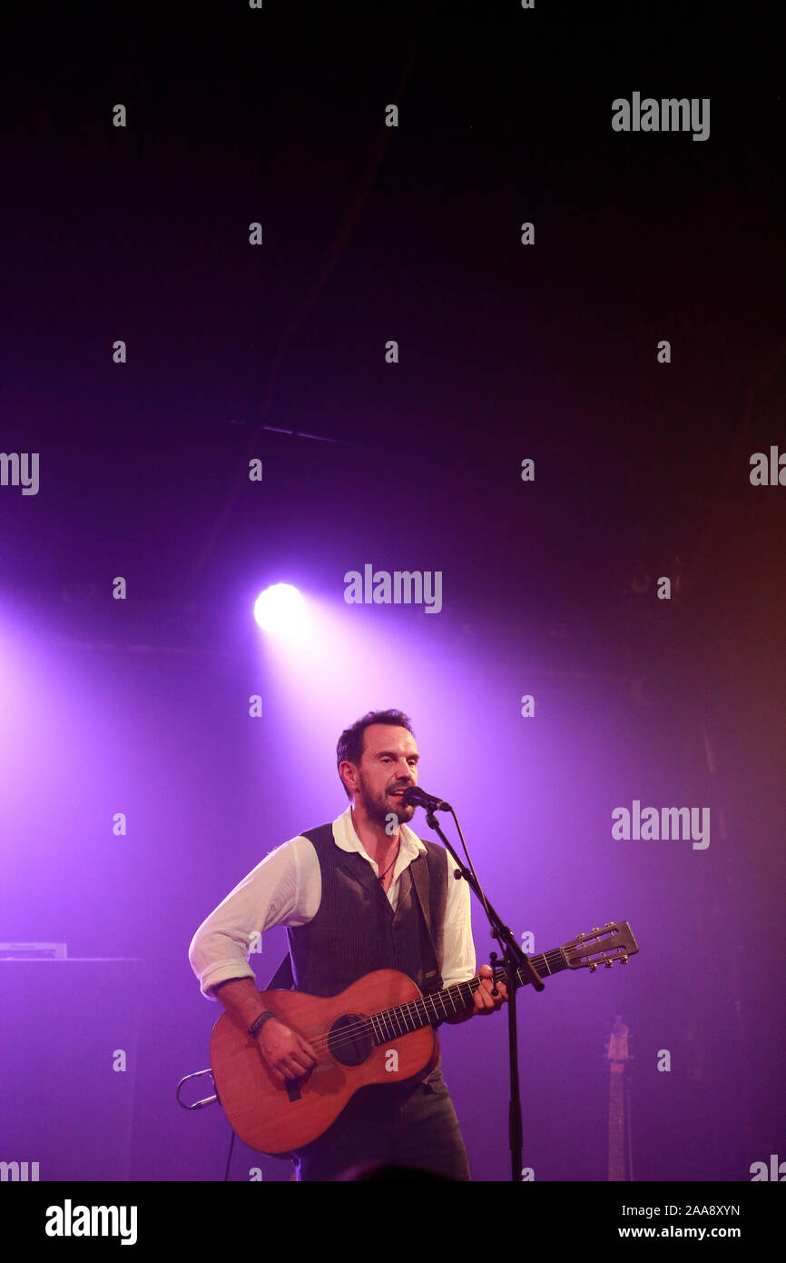 Cabaret Sauvage, Paris, France - 09/27/17- Concert of Gerard de Palmas ...