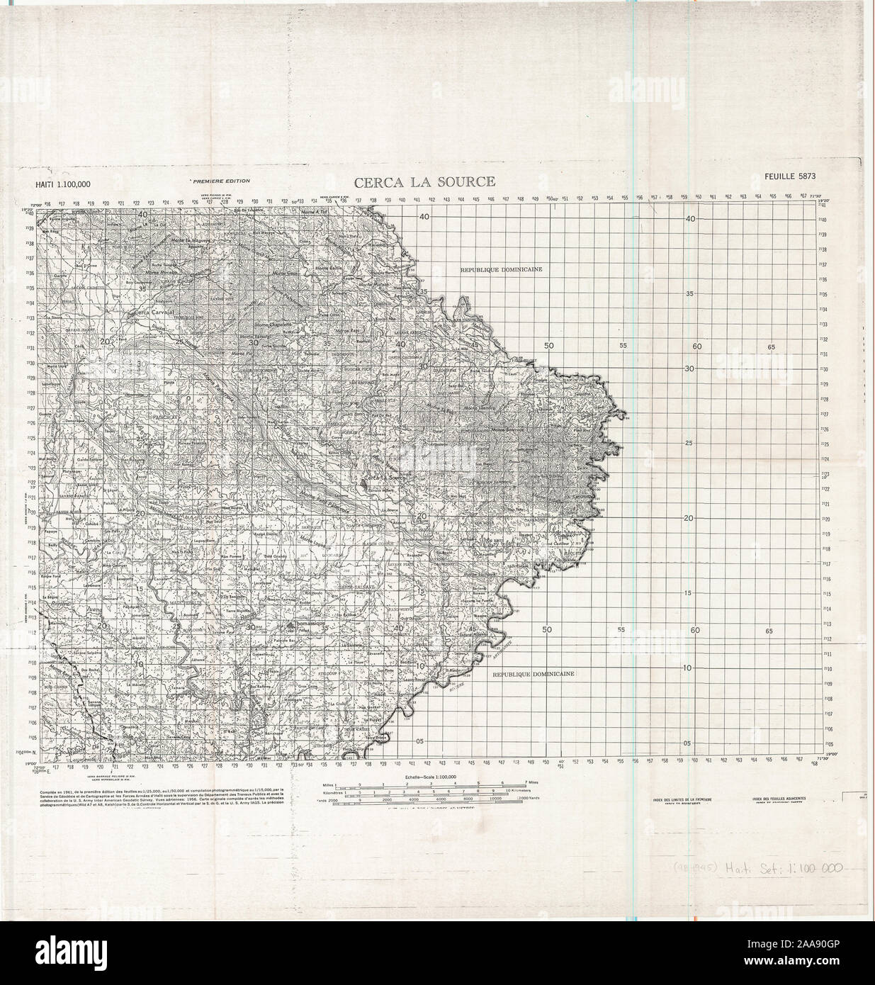 Some maps lack series statement. Some maps printed by Army Map Service ...