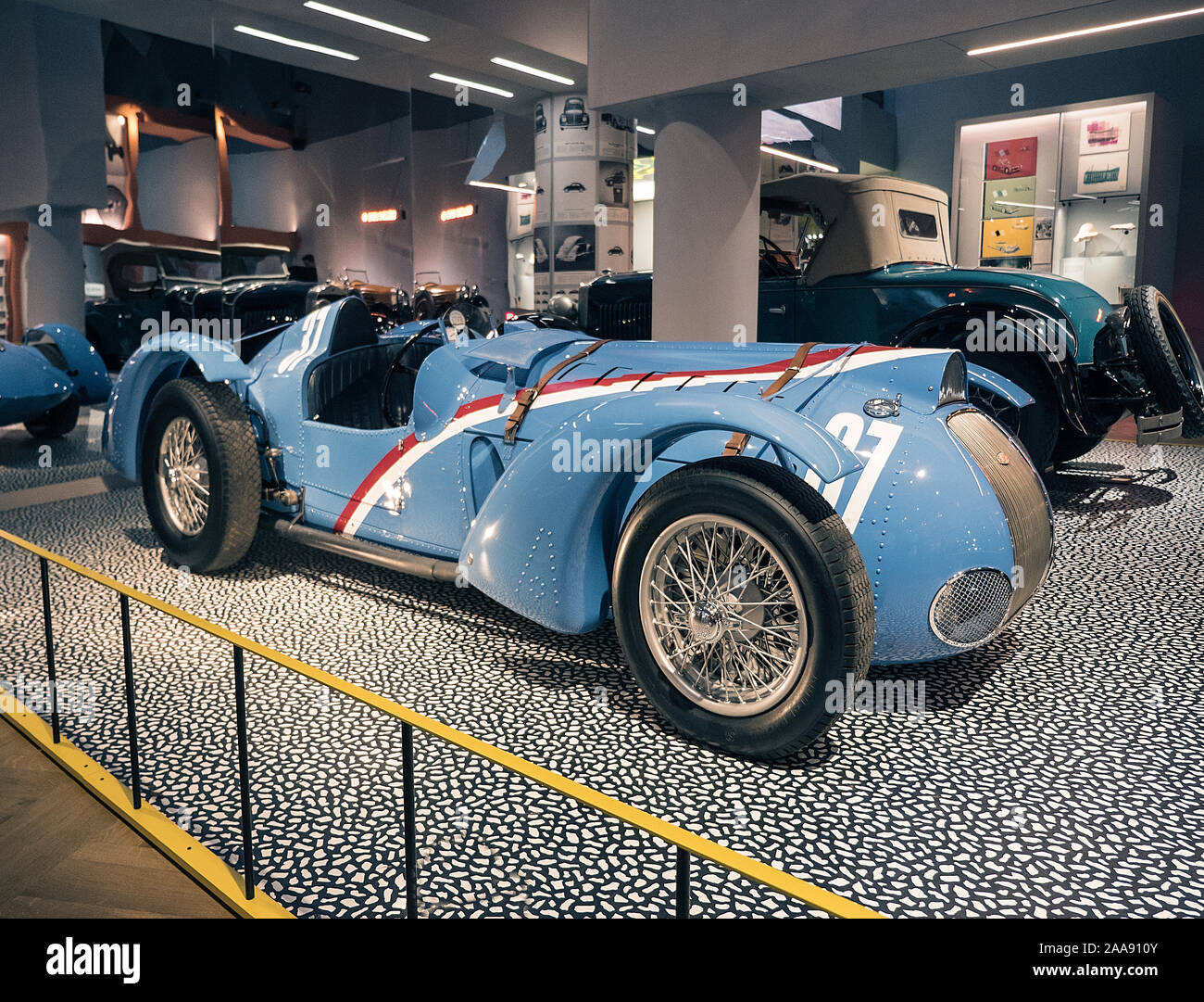Delahaye Type 145 1937 at the V&A Exhibition 'Cars Accelerating the ...