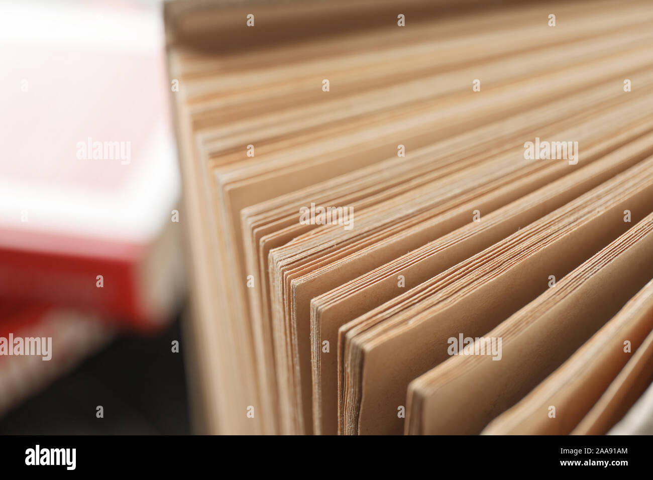 Book pages close up hi-res stock photography and images - Alamy