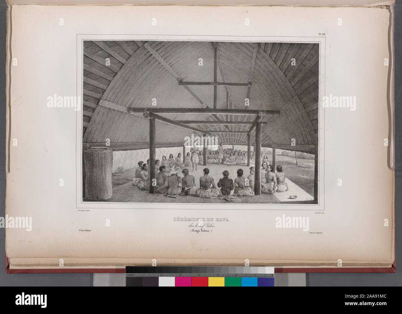 Cérémonie du Kava. chef Palou. (Tonga Tabou.).; Cérémonie du Kava. chef ...