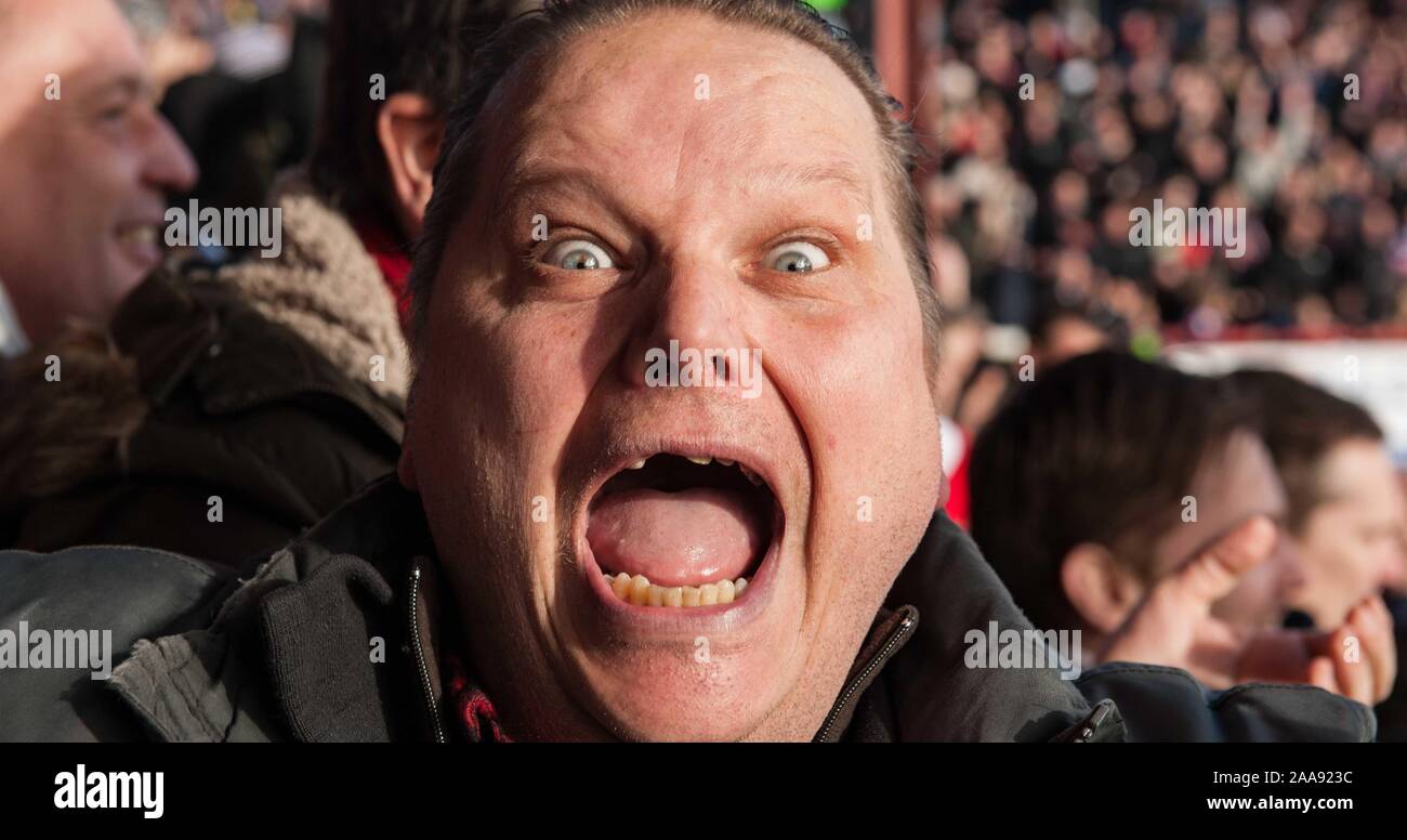 Football fans emotion uk hi-res stock photography and images - Alamy