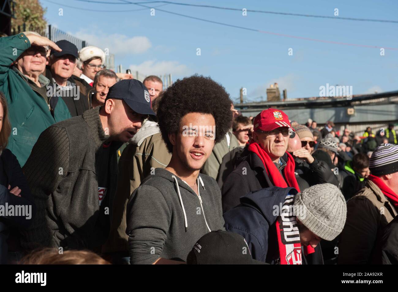 Football fan, UK Stock Photo - Alamy