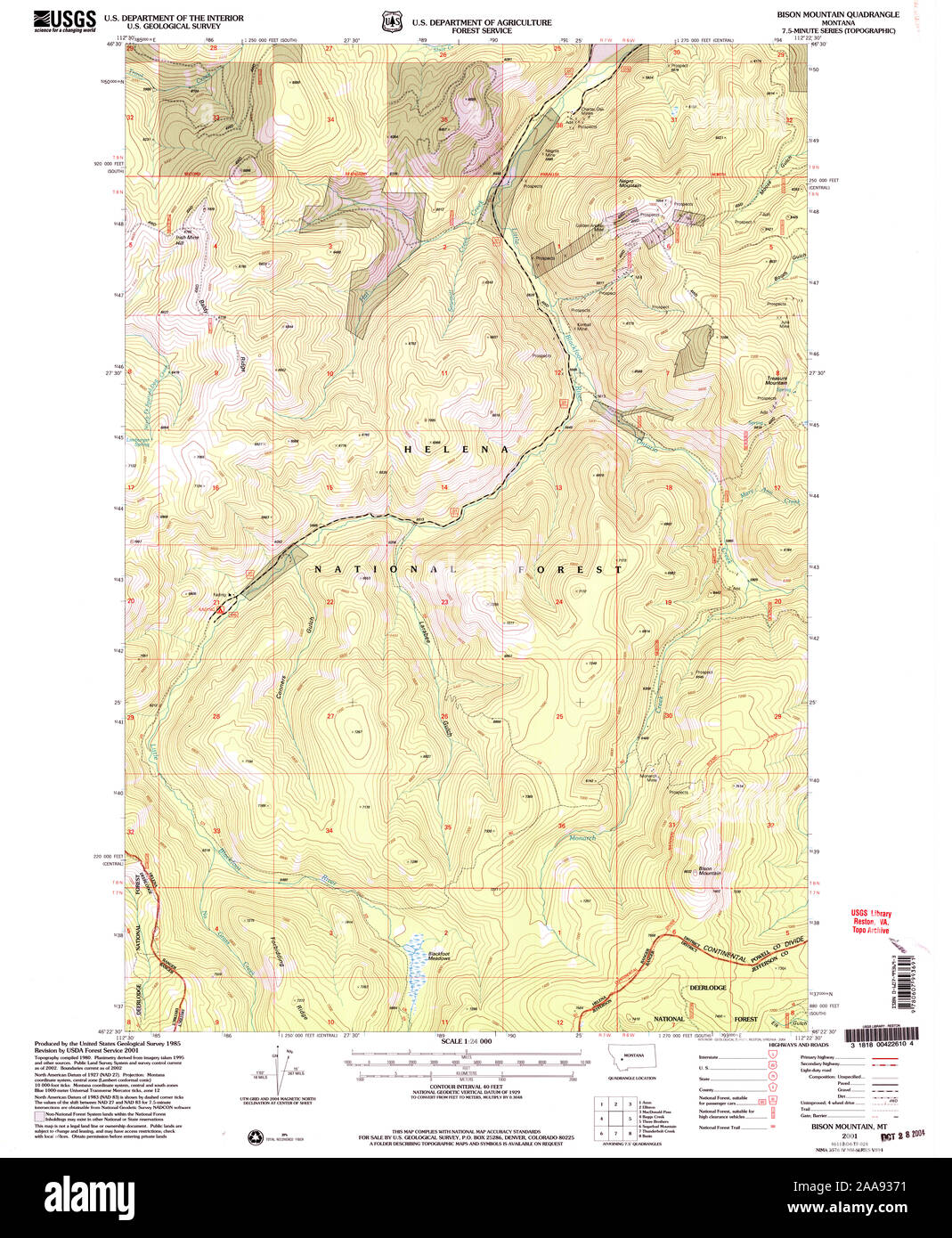 Map of bison Cut Out Stock Images & Pictures - Alamy
