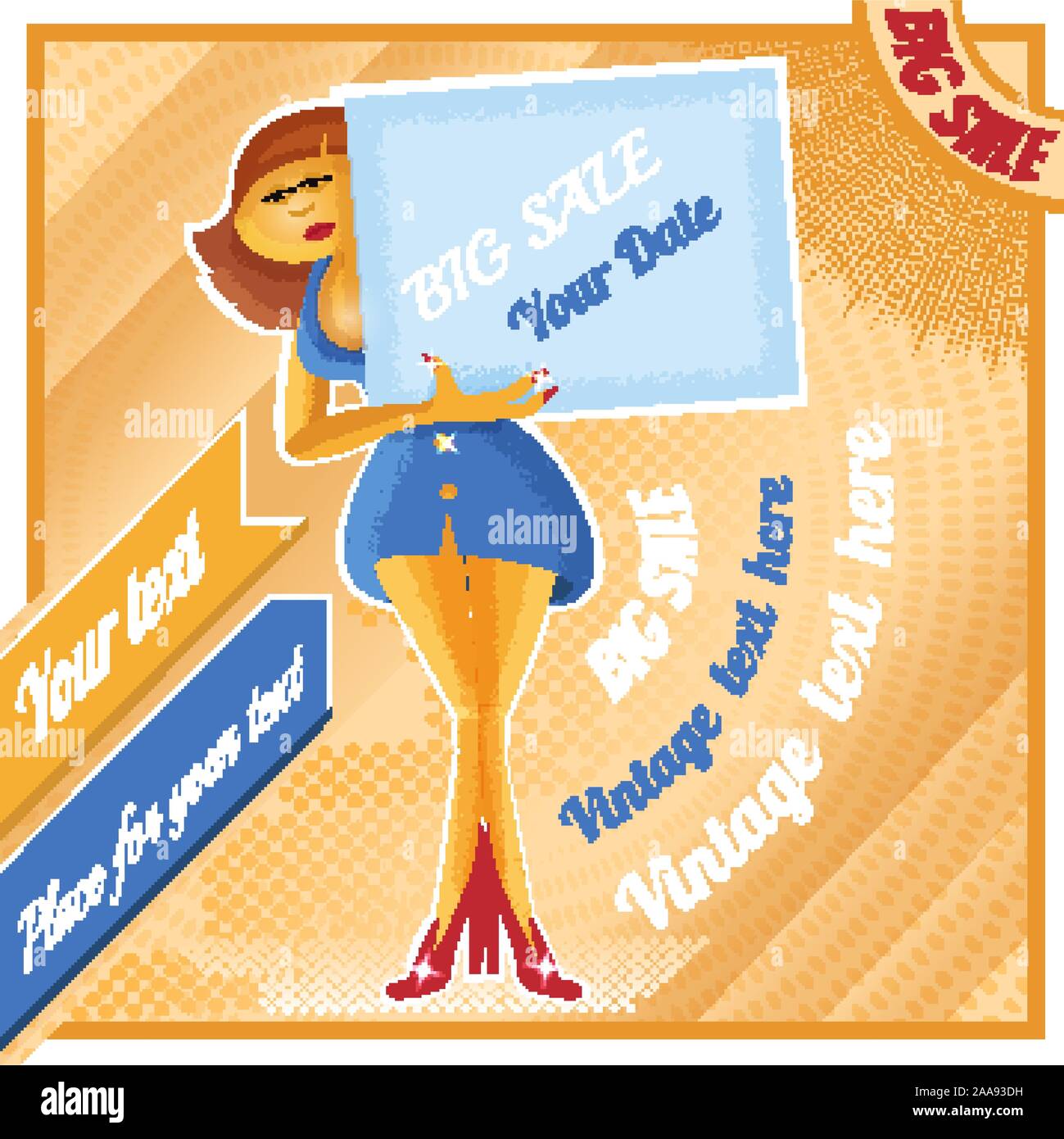 60s advert Stock Vector Images - Alamy