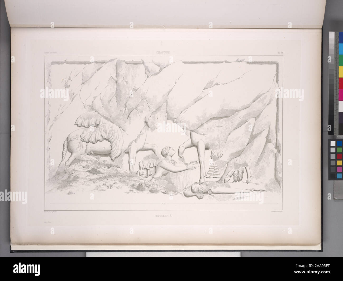 Sasanian bas relief hi-res stock photography and images - Alamy