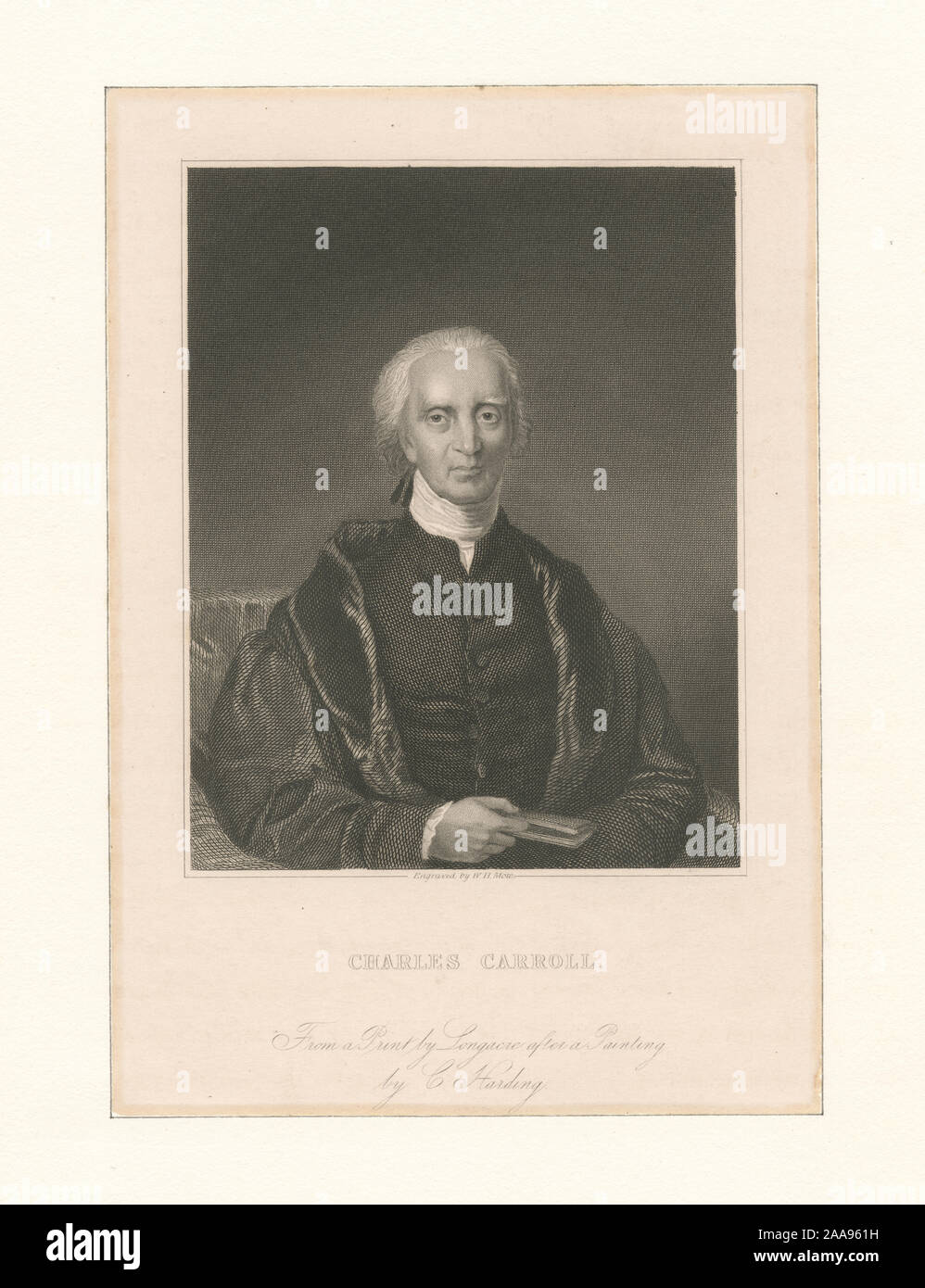 EM3598 From a print by Longacre after a painting by C. Harding ...