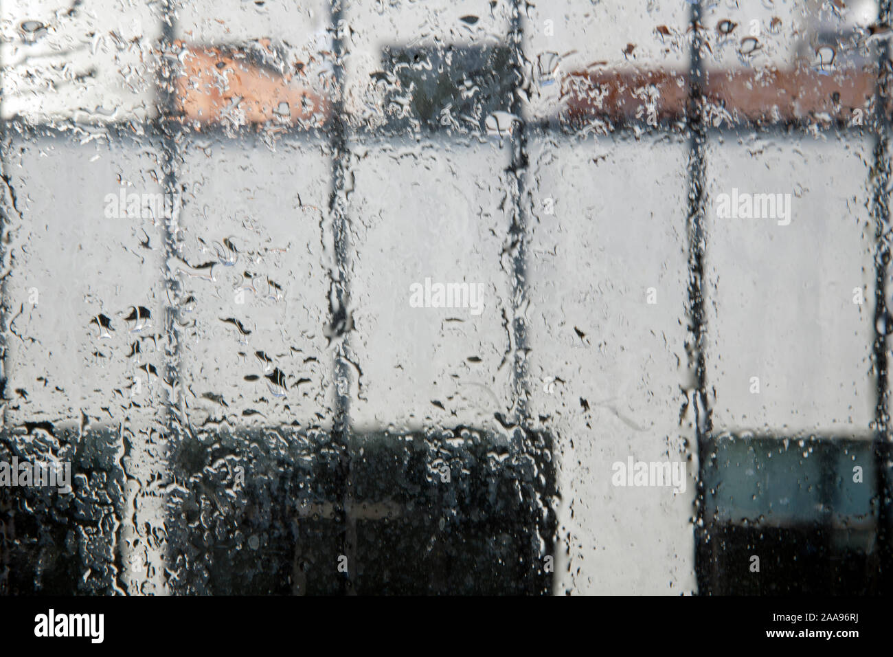 Rainy Day Window Stock Photo - Alamy