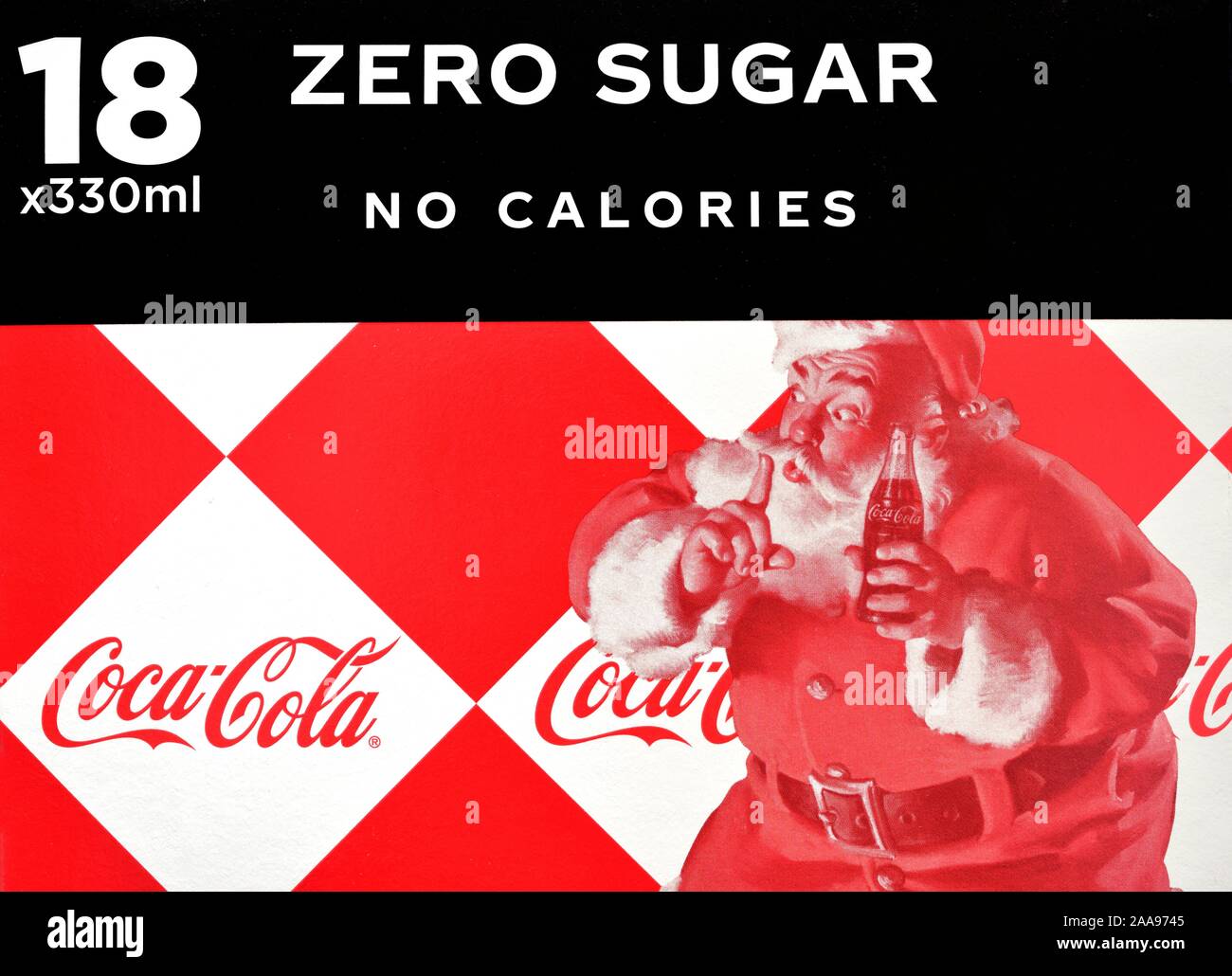 Coca cola santa hi-res stock photography and images - Alamy