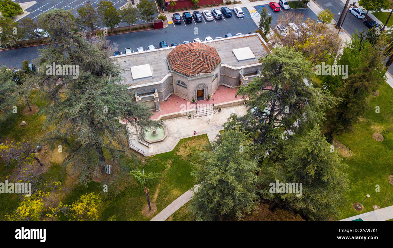 Lincoln Memorial Shrine, Redlands, CA, USA Stock Photo - Alamy