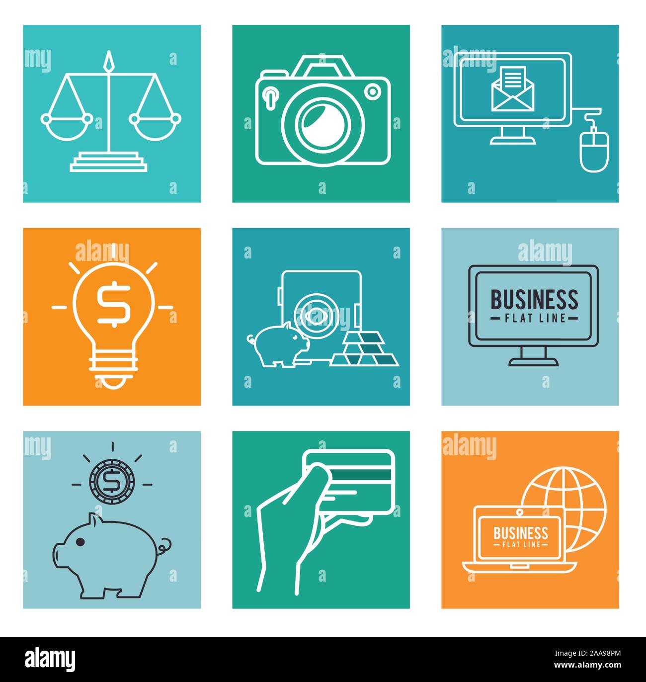 Camera icon bundle hi-res stock photography and images - Alamy