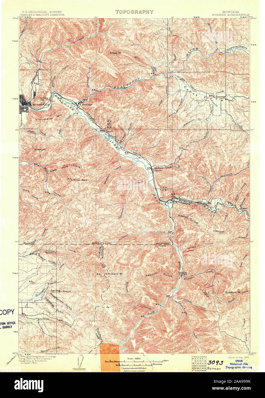 Map of bonner hi-res stock photography and images - Alamy