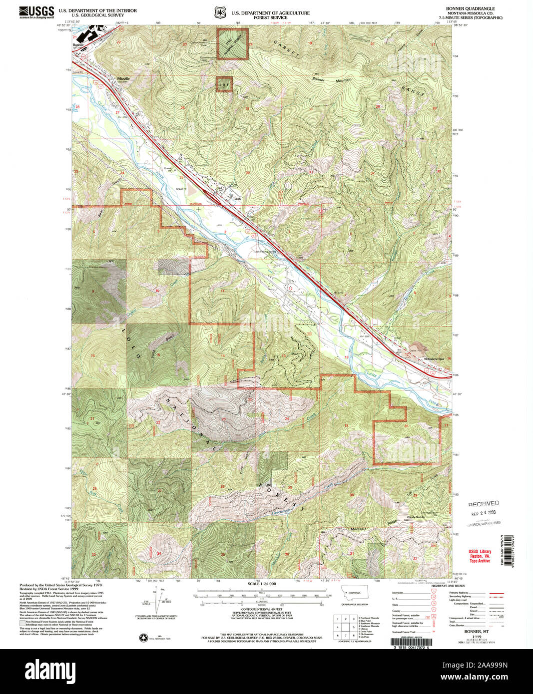 Map of bonner hi-res stock photography and images - Alamy