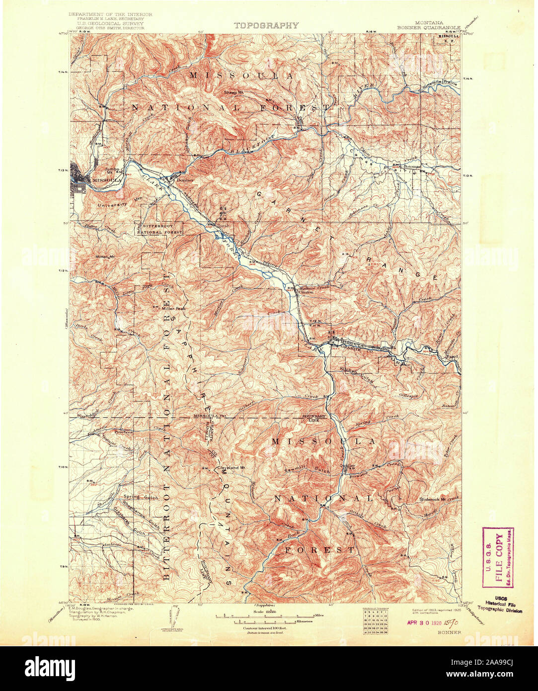 Map of bonner hi-res stock photography and images - Alamy