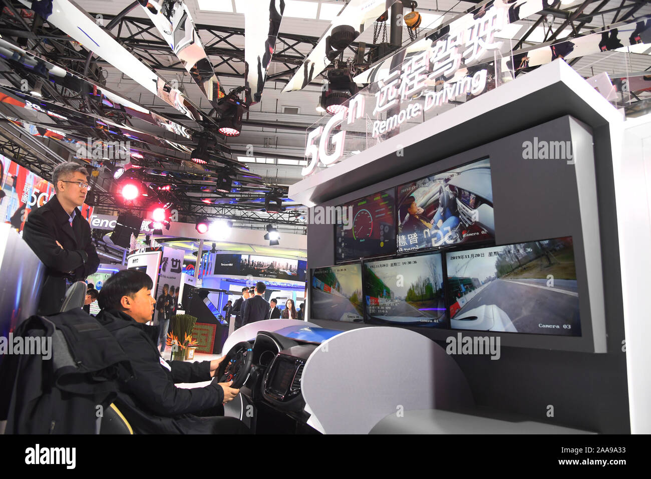 5g powered hi-res stock photography and images - Alamy