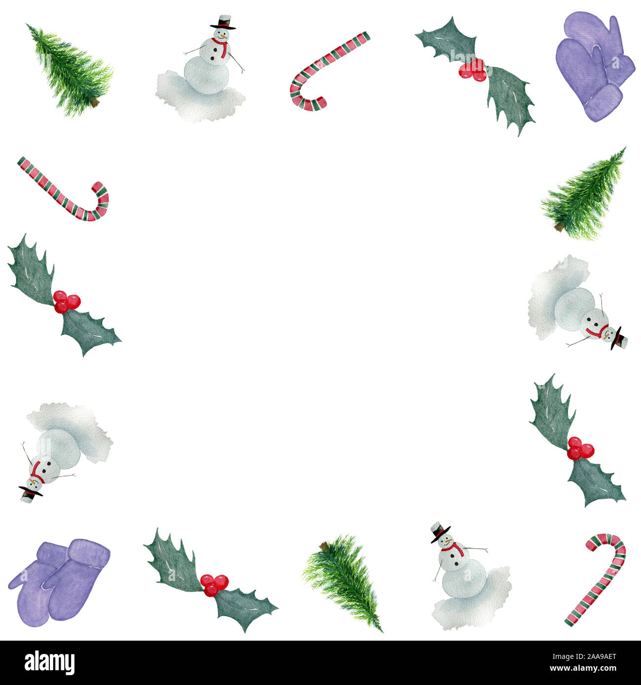 Printable Winter Borders Swirling Snow Border Papers | Paper Direct