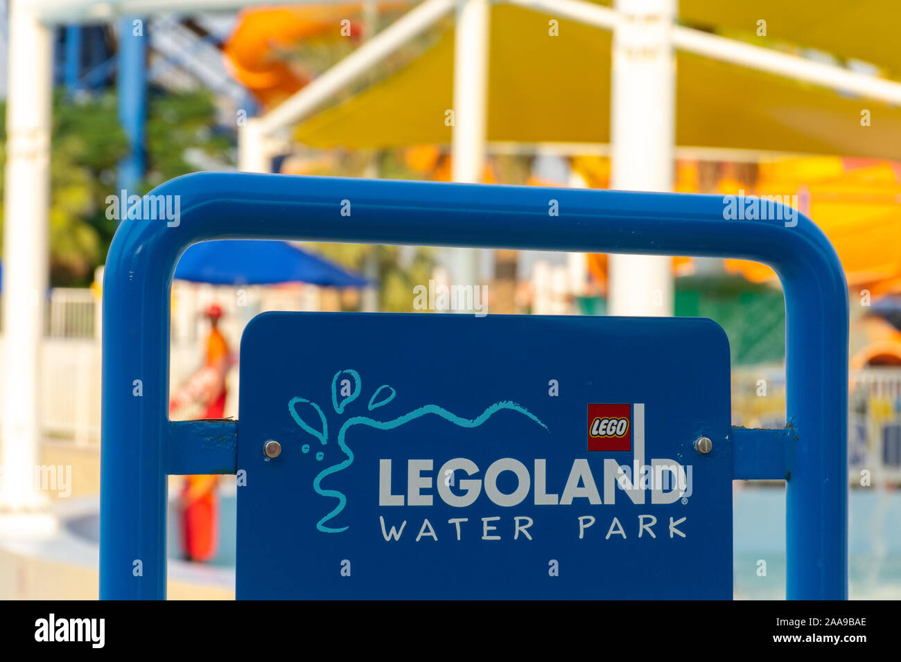 "Dubai, Dubai/United Arab Emirates - 11/16/2019: Legoland Dubai Water ...