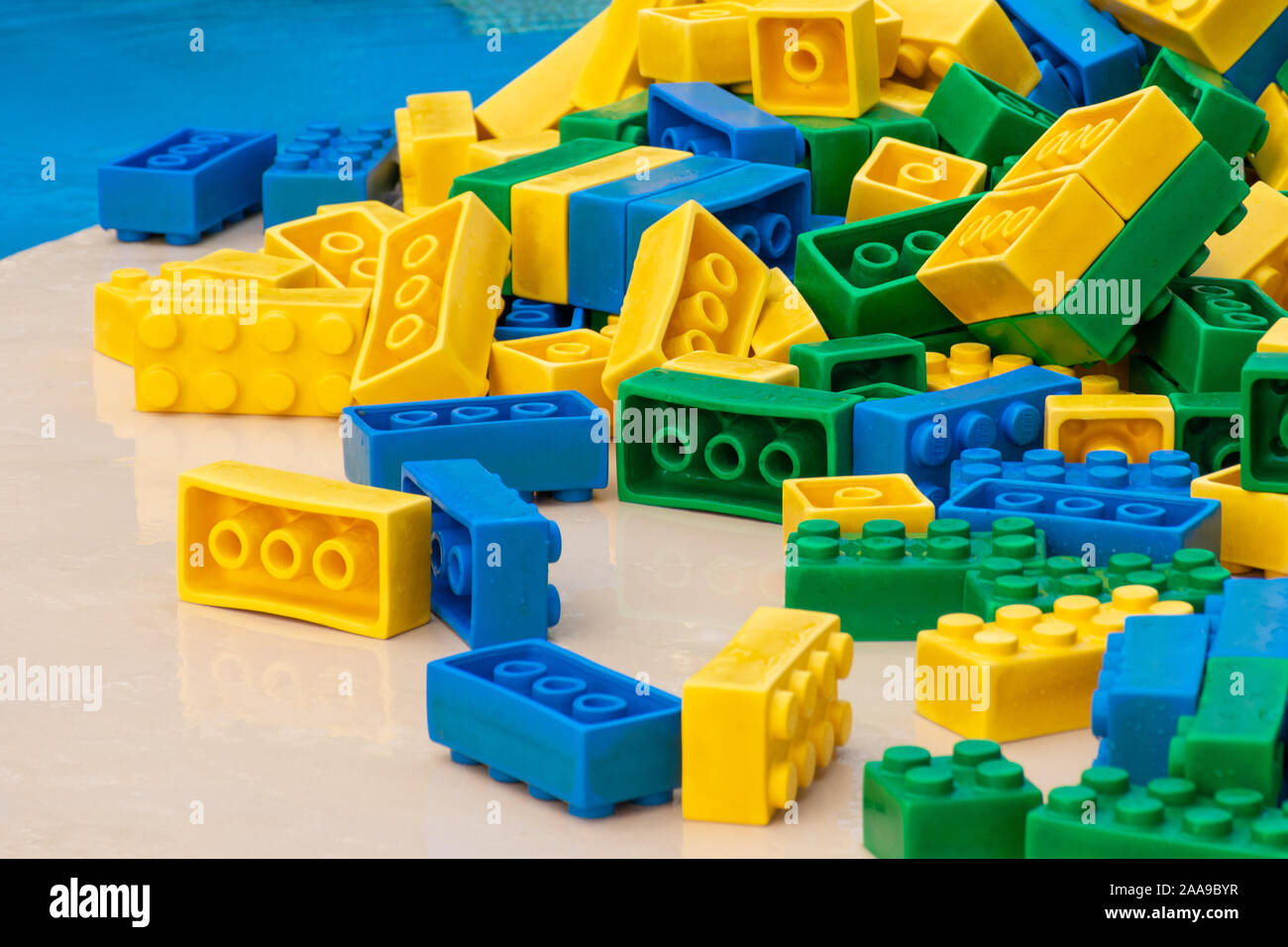 "Dubai, Dubai/United Arab Emirates - 11/16/2019: Legoland Dubai ...