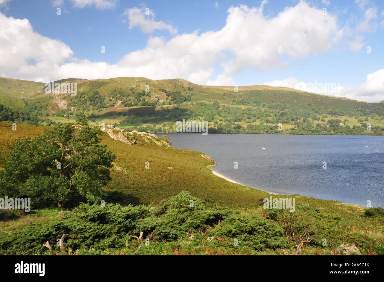 Silver Bay, Ullswater, Cumbria Stock Photo - Alamy