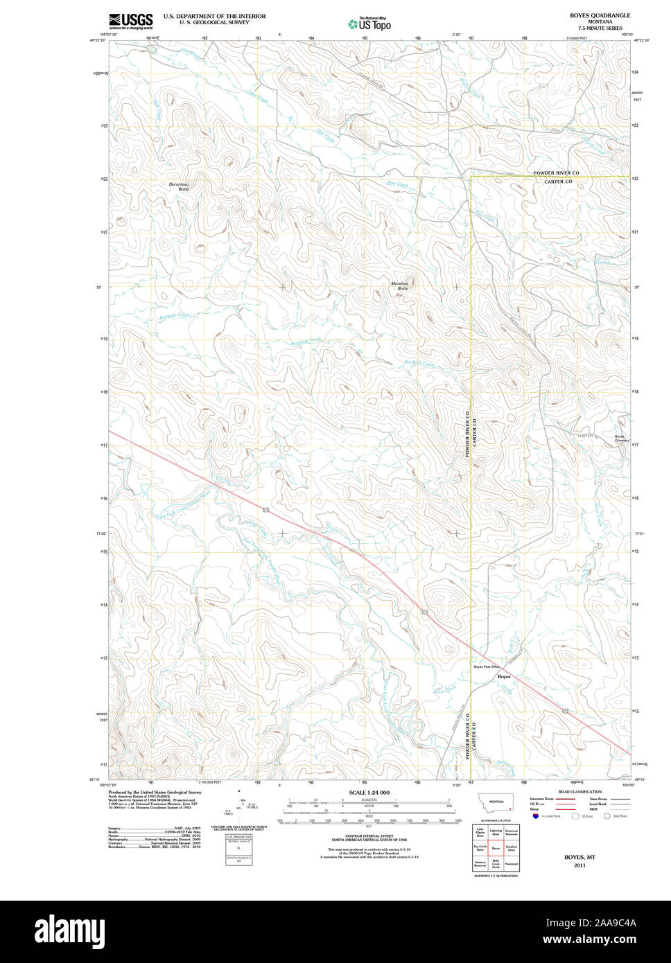 Boyes map hi-res stock photography and images - Alamy