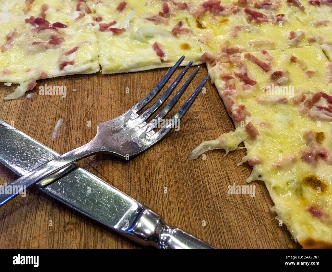 Tarte et fourchette hi-res stock photography and images - Alamy