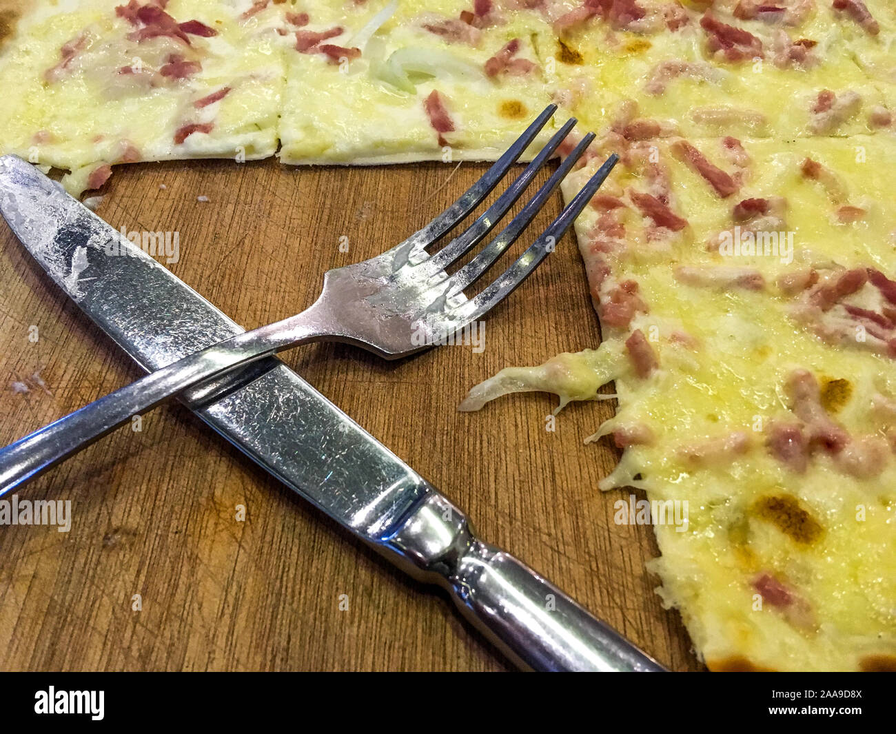 Tarte et fourchette hi-res stock photography and images - Alamy