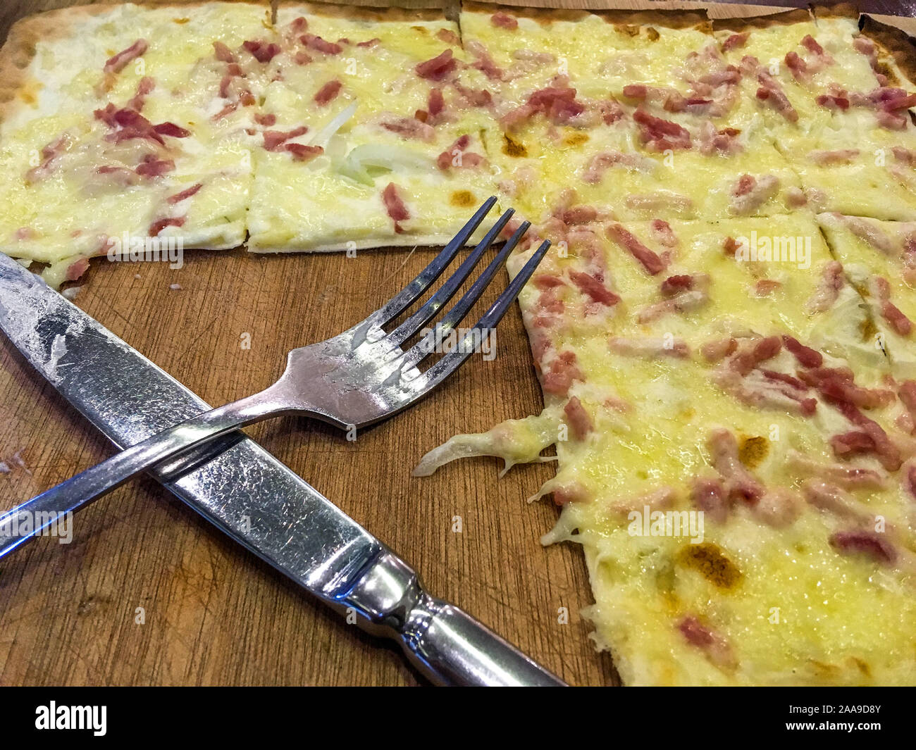 Tarte et fourchette hi-res stock photography and images - Alamy