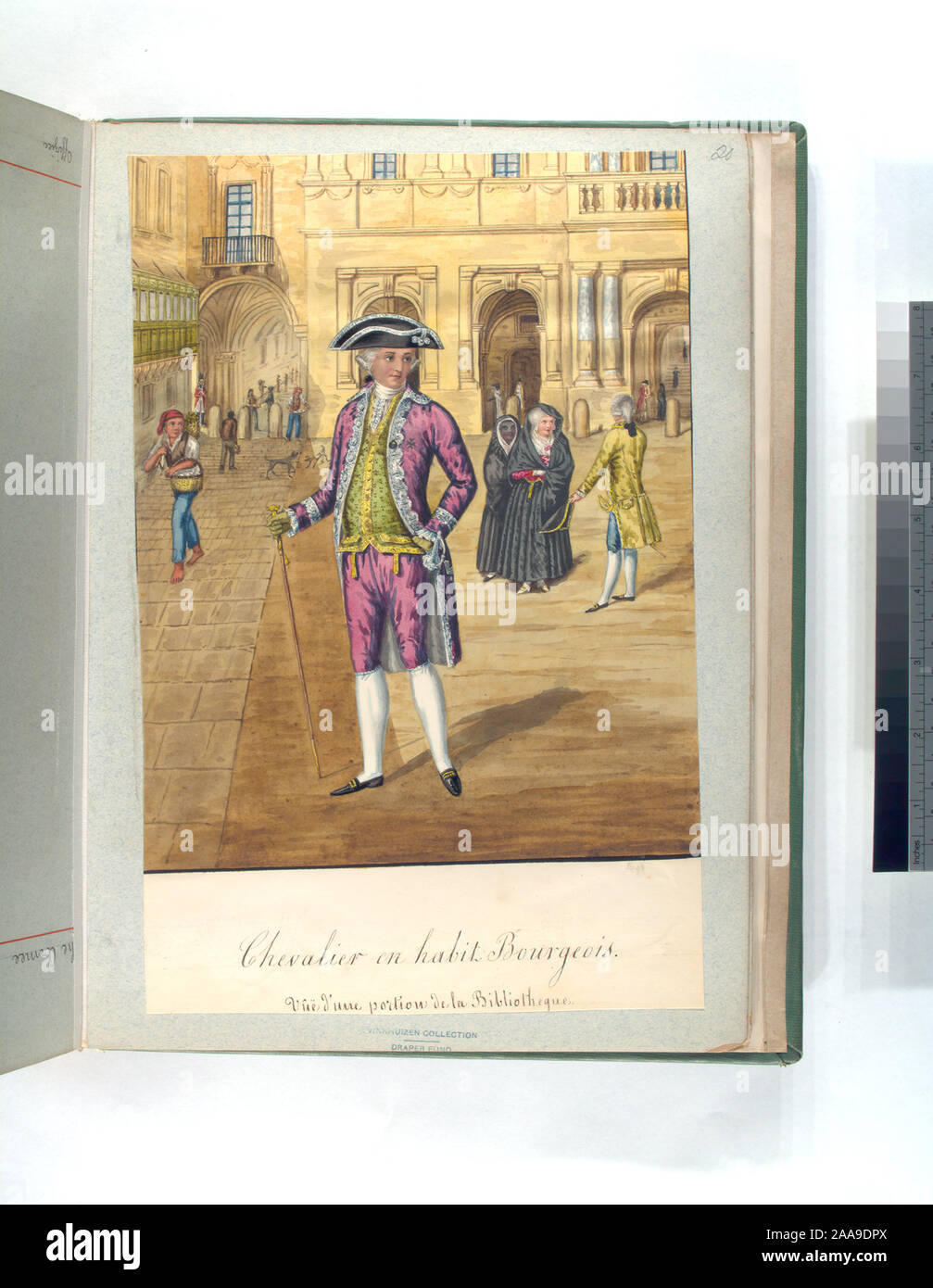 Bourgeois dress 18th century hi-res stock photography and images - Alamy