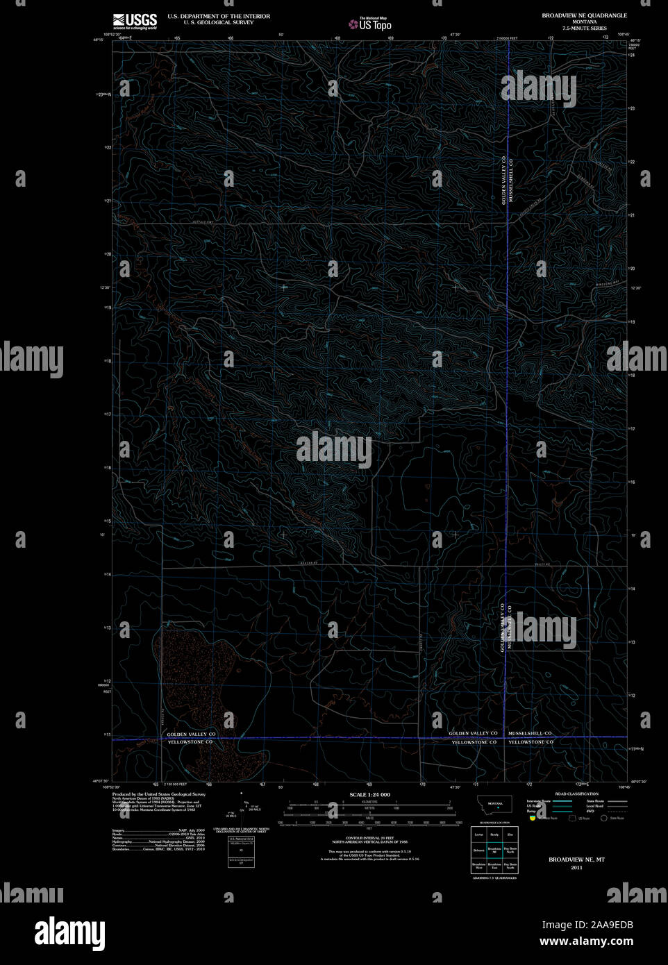 Map of broadview hi-res stock photography and images - Alamy