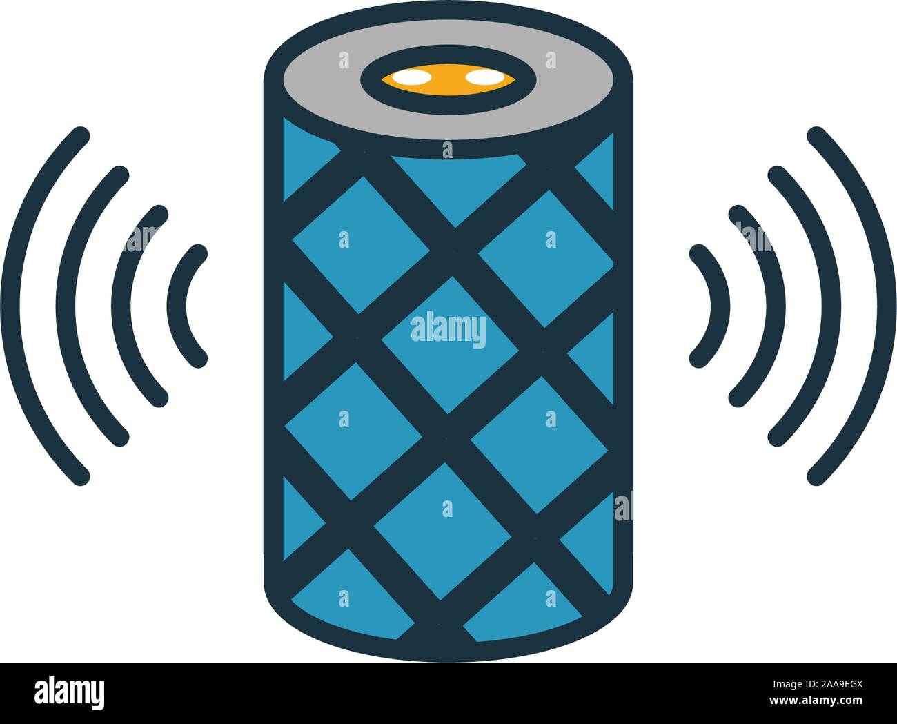 Smart Speakers icon. Simple element from smart home icons collection ...