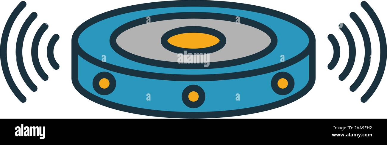 Smart vacuums Stock Vector Images - Alamy