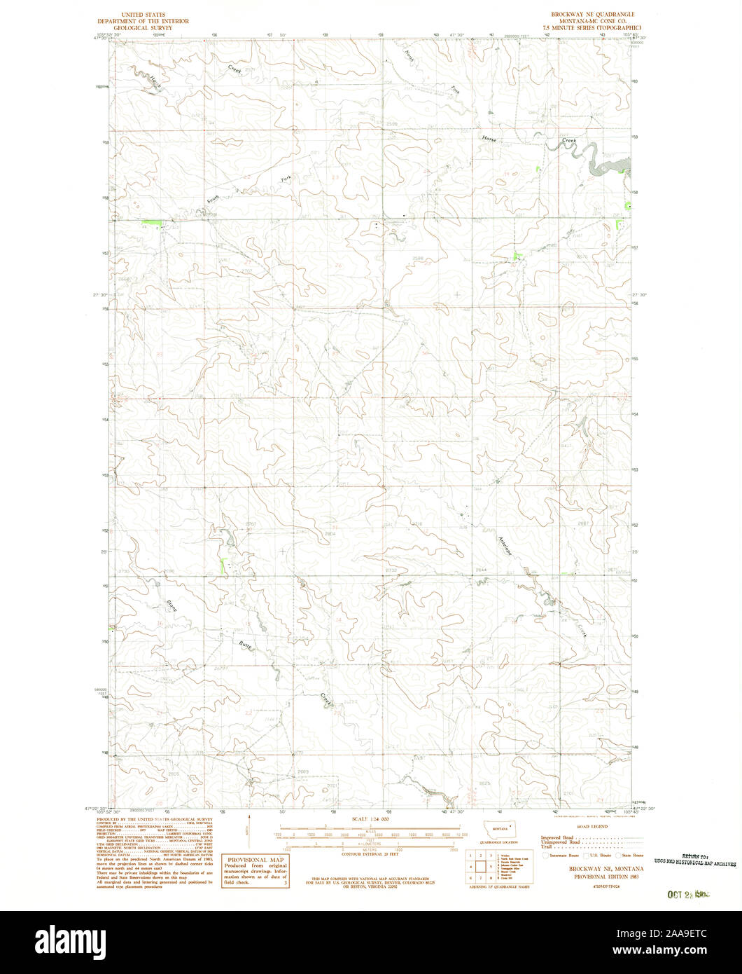 Map of brockway hi-res stock photography and images - Alamy