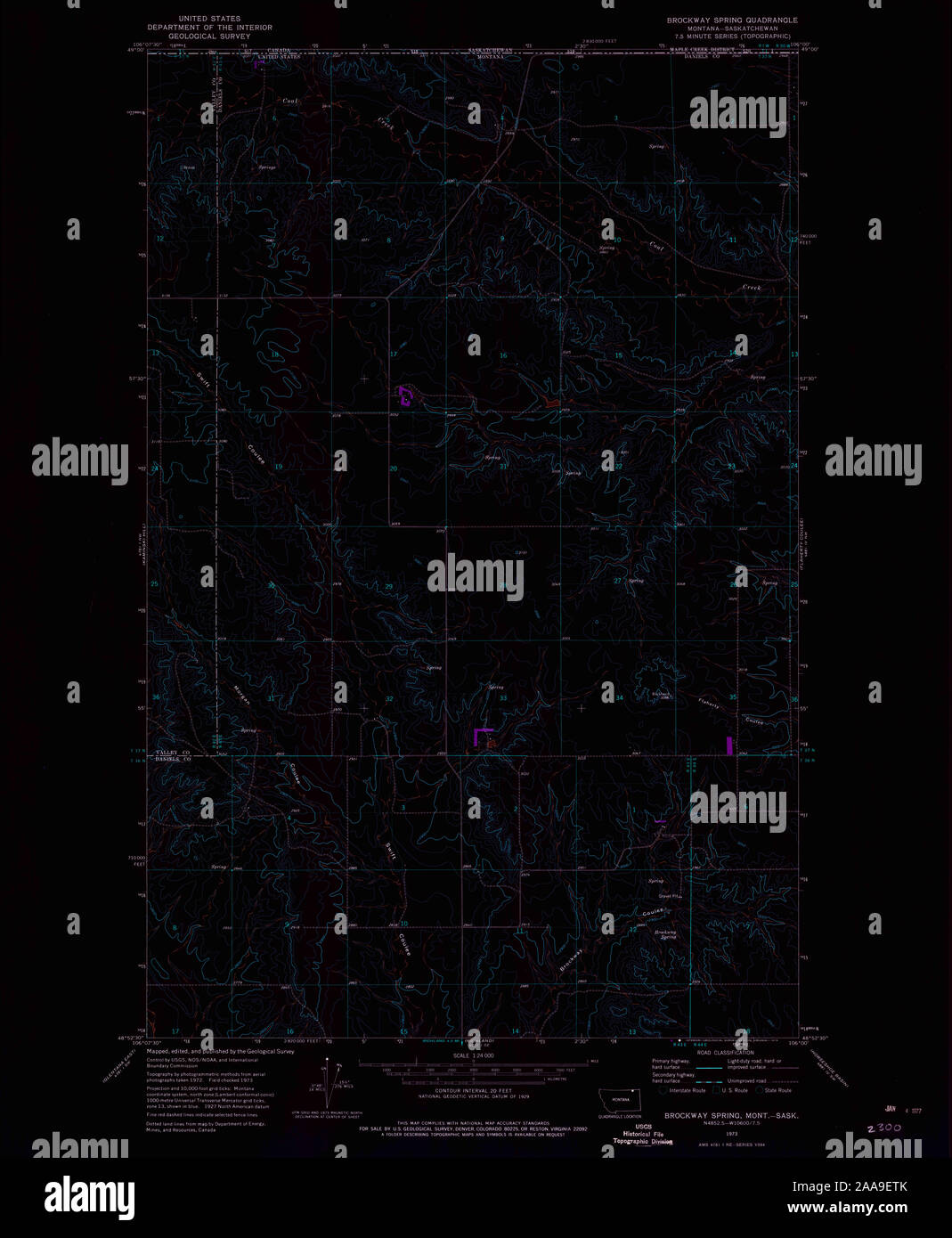 Map of brockway hi-res stock photography and images - Alamy