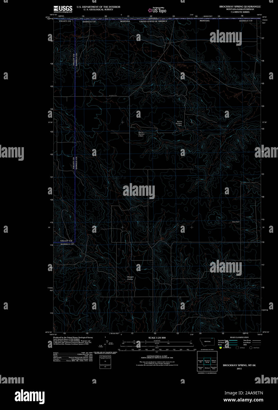 Map of brockway hi-res stock photography and images - Alamy