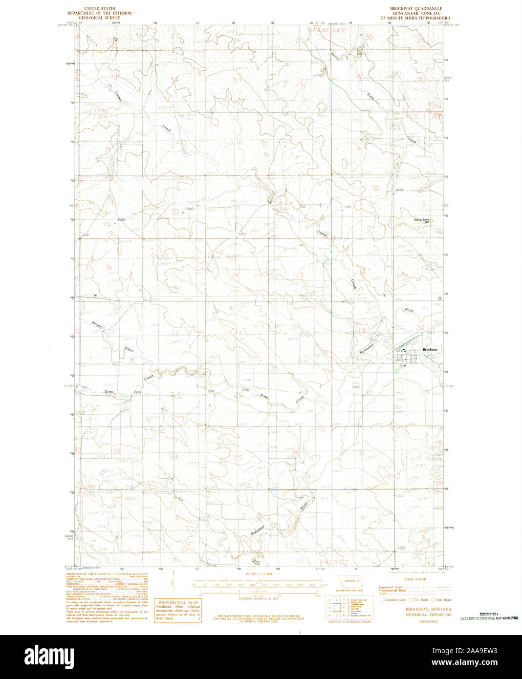 Map of brockway hi-res stock photography and images - Alamy