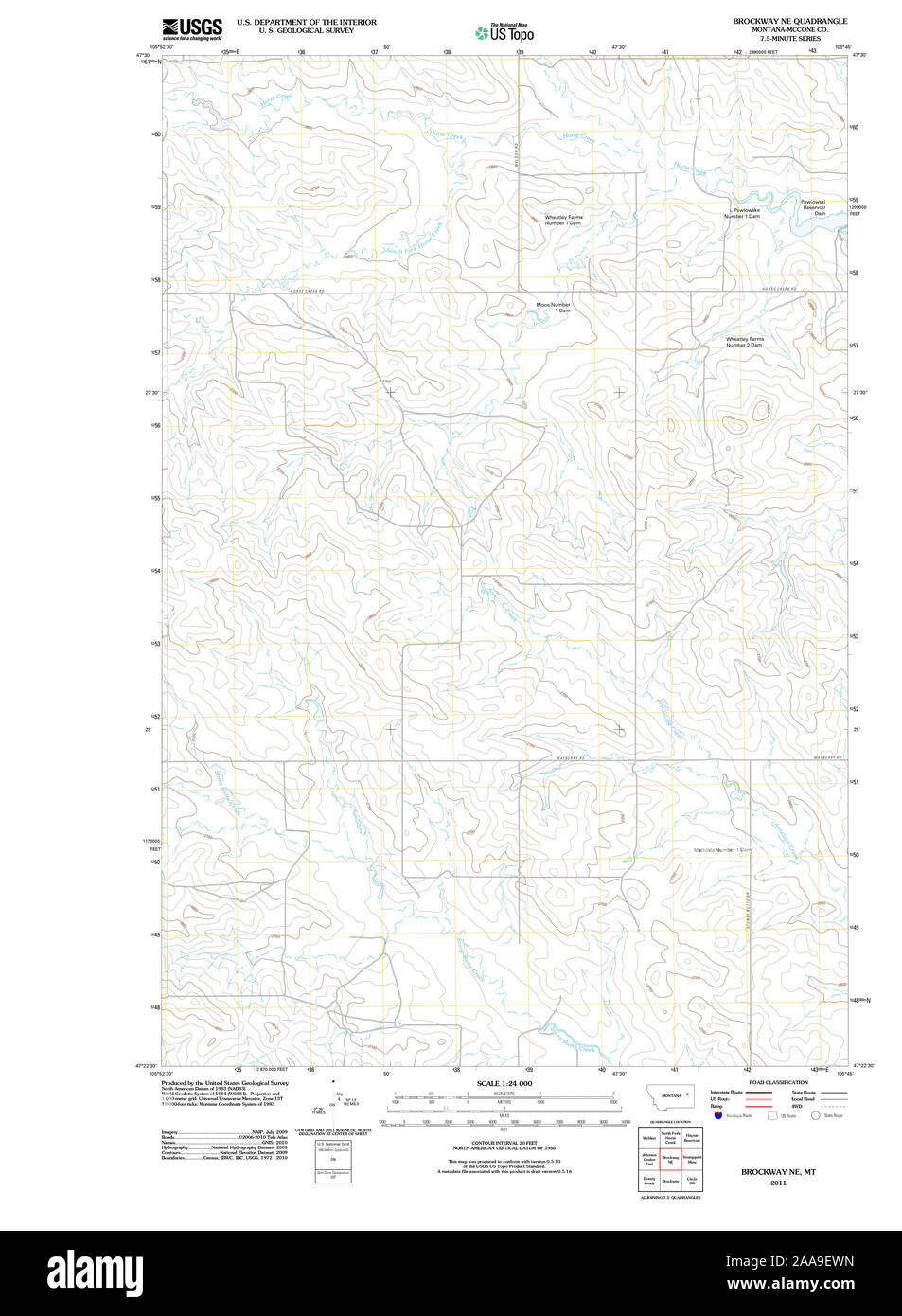 Map of brockway hi-res stock photography and images - Alamy