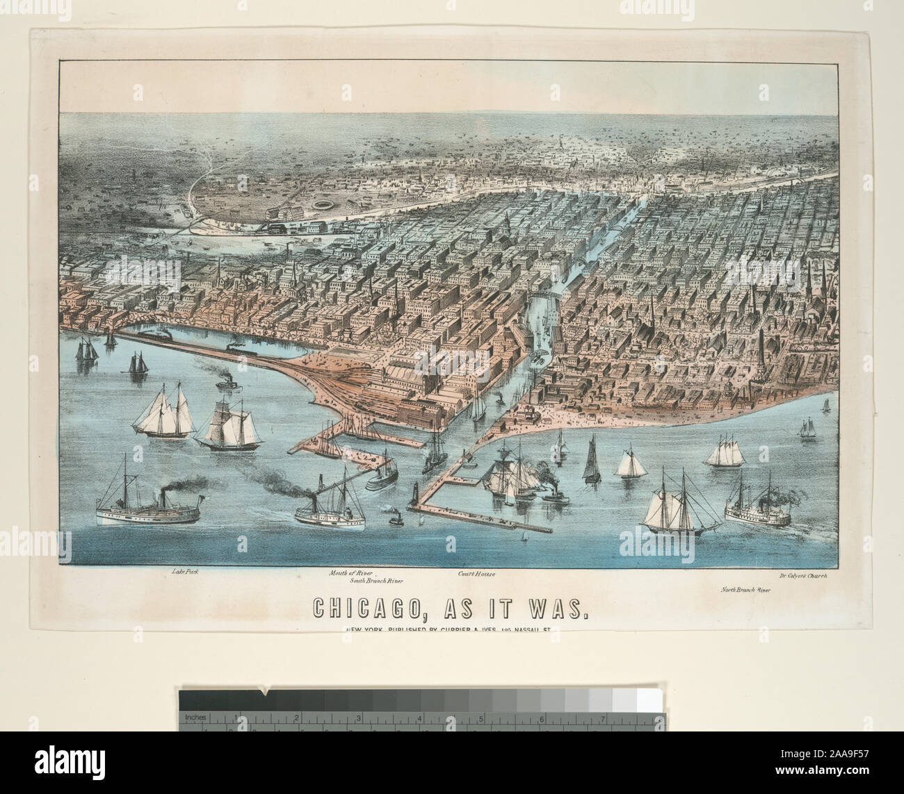 Artist is possibly Theodore R. Davis. Print contains 6 keyed references ...