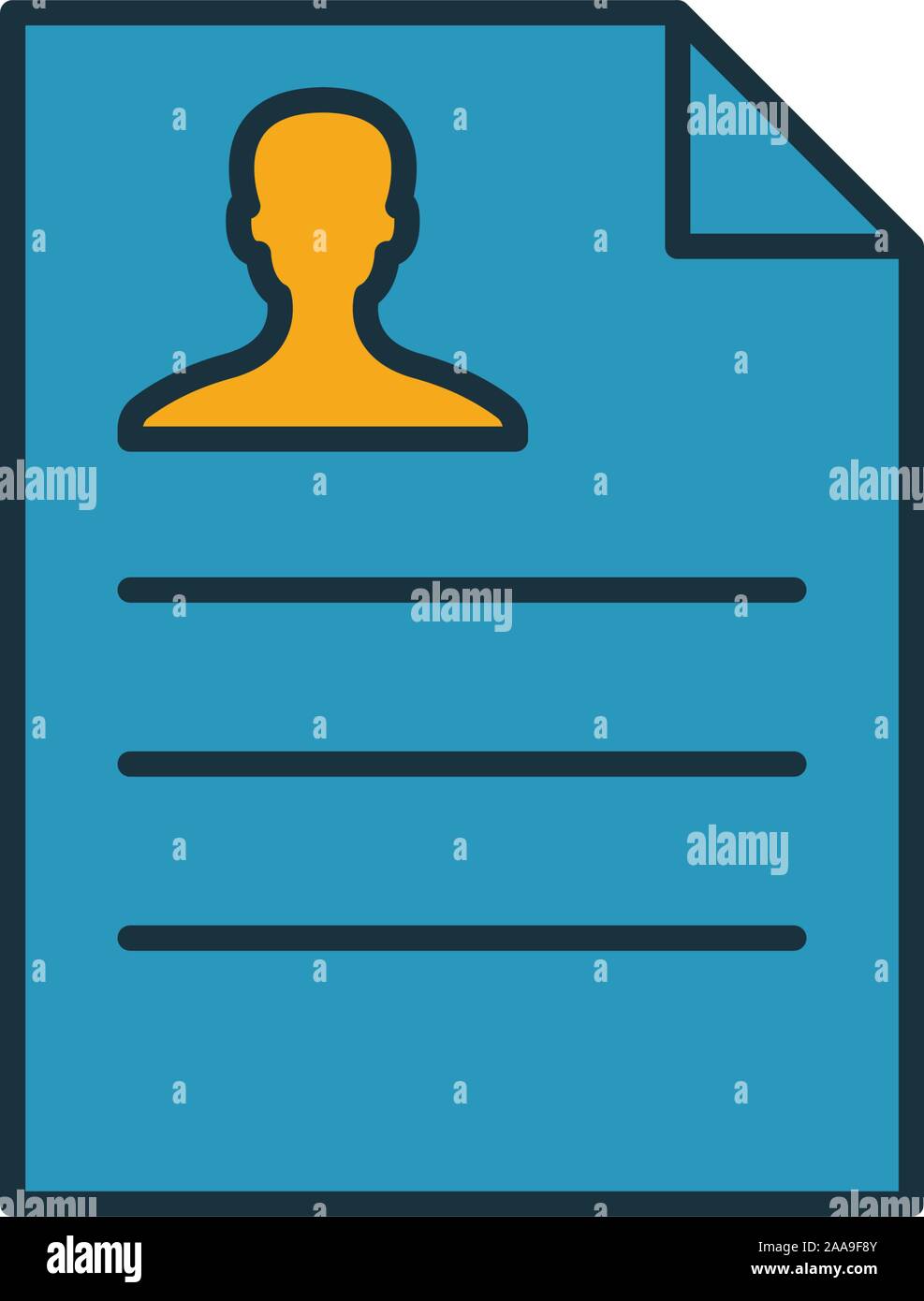User Information icon. Simple element from smm icons collection ...
