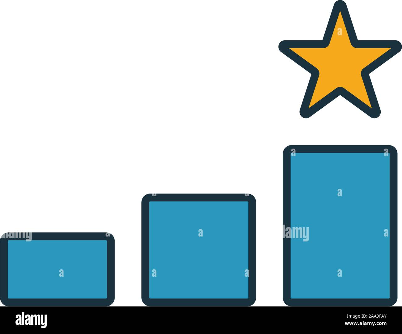 Tops And Ratings icon. Simple element from smm icons collection ...